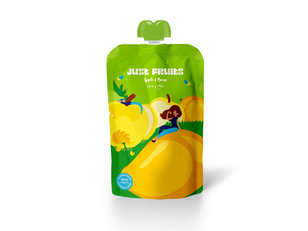 Just Fruits Nature Inside 100% Natural Fruit Puree Pouches